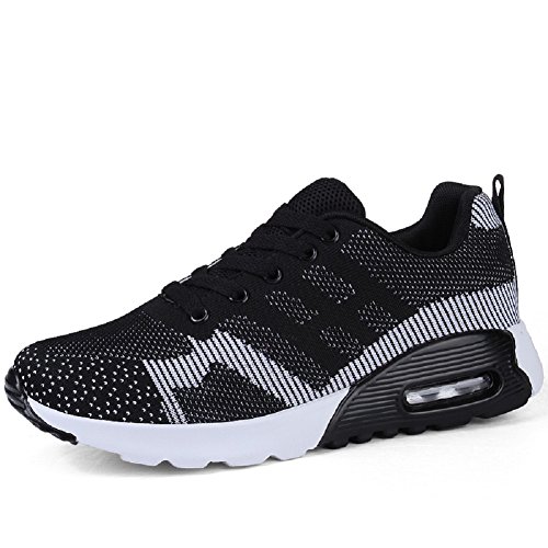 YORWOR Femmes Baskets Mode Chaussures Jogging Course Gym Fitness Sport ...